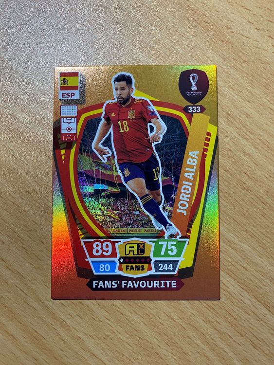 FIFA World Cup Qatar 2022 Jordi Alba | Kaufen auf Ricardo