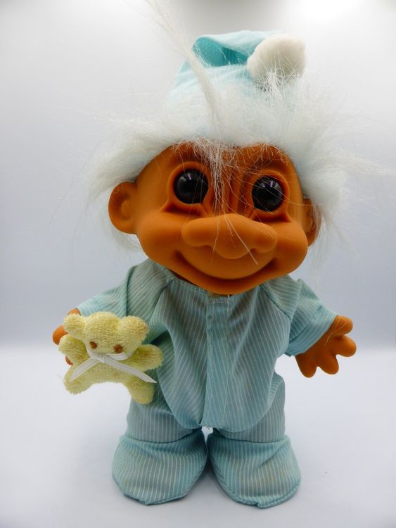 Vintage Troll BABY gross, Sammlerfigur, Glücksbringer (Gebraucht) in ...