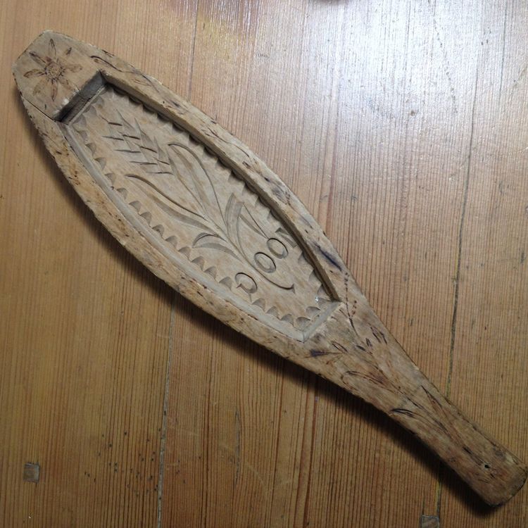 ancien moule à beurre / antik Butterform 100 g | Kaufen auf Ricardo