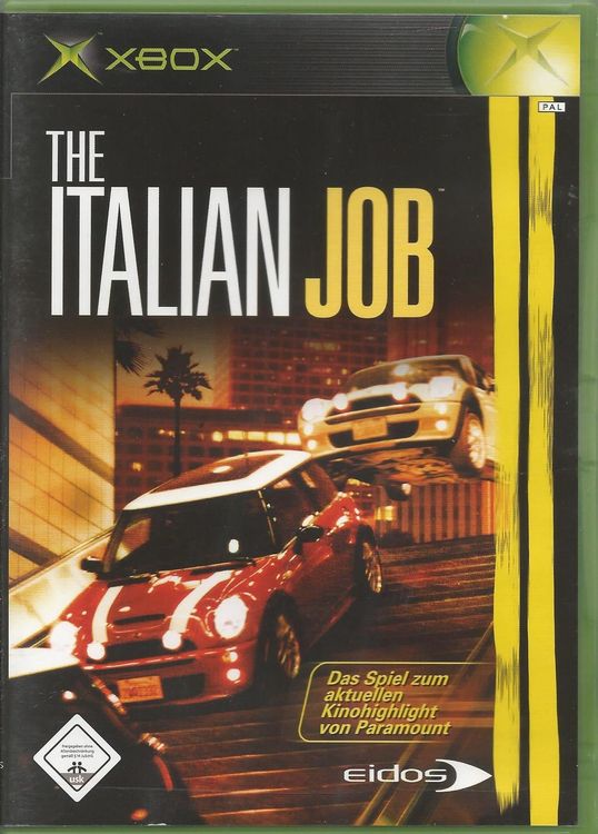 The Italian Job (Microsoft Xbox, 2003, DVD-Box) Top Zustand (Gebraucht ...