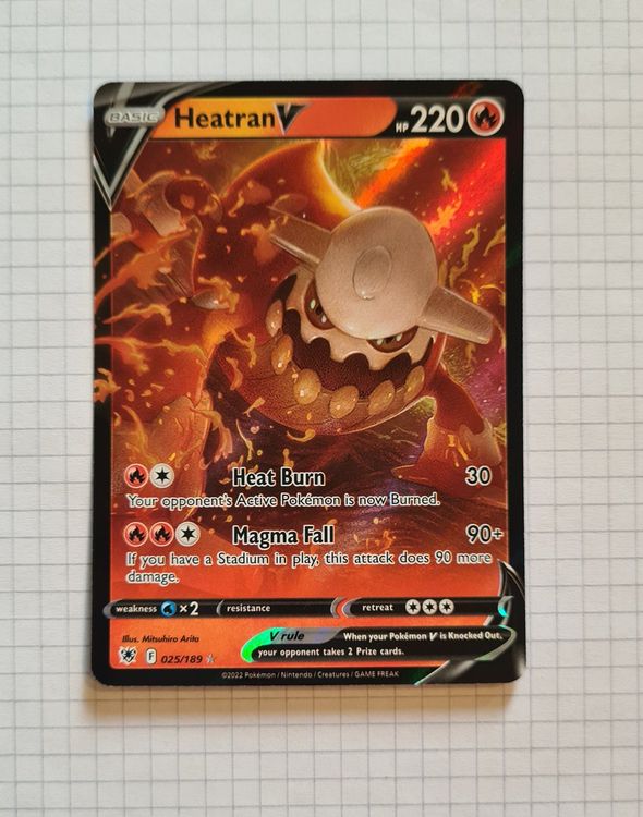Heatran V Pokemonkarte | Kaufen auf Ricardo