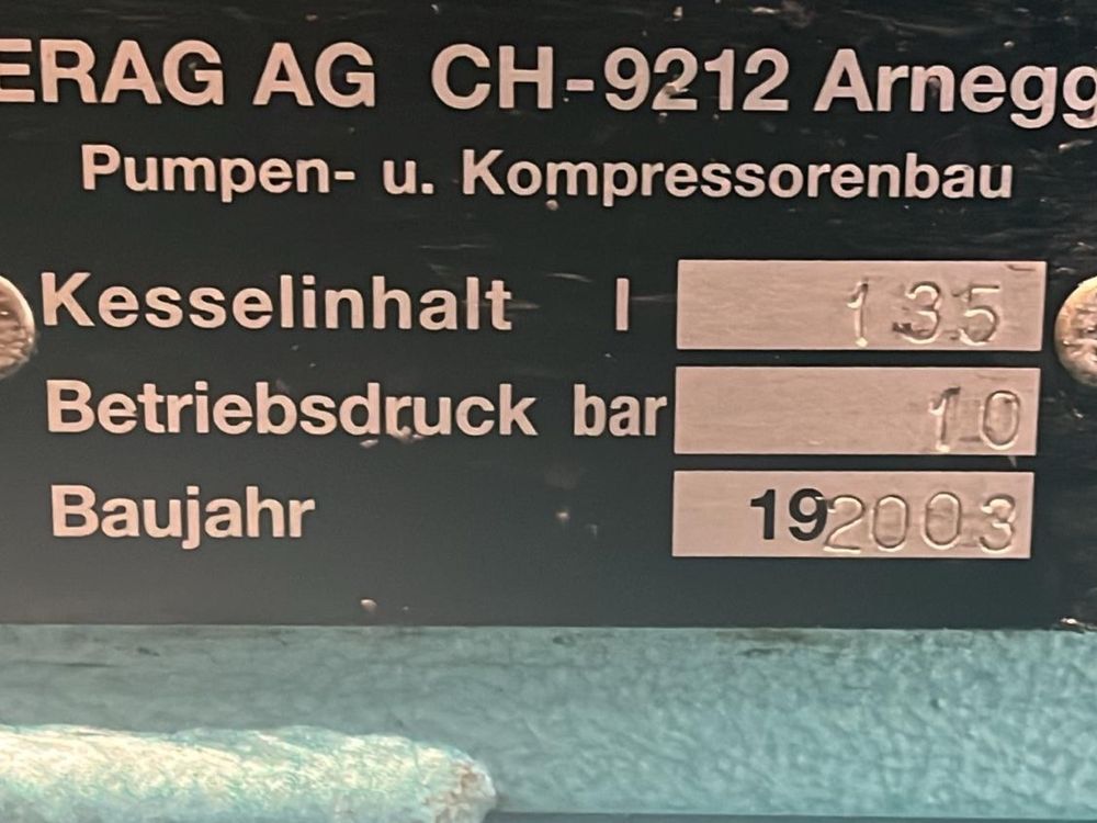 Luft-Kompressor Erag | Kaufen auf Ricardo