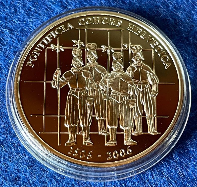 Medaille Rütlischwur 1291 / 500 Jahre Schweizer Garde (Gebraucht) in ...