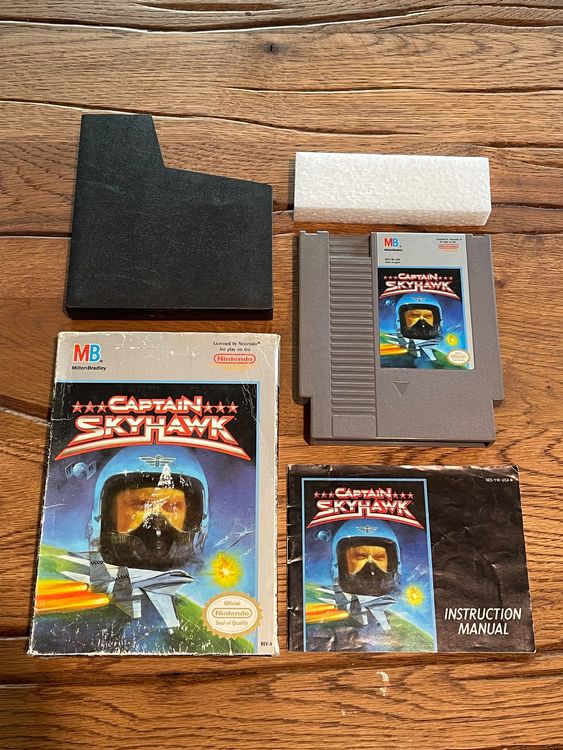 Captain Skyhawk NES US Modul + OVP + Anleitung (Gebraucht) in Zuerich ...