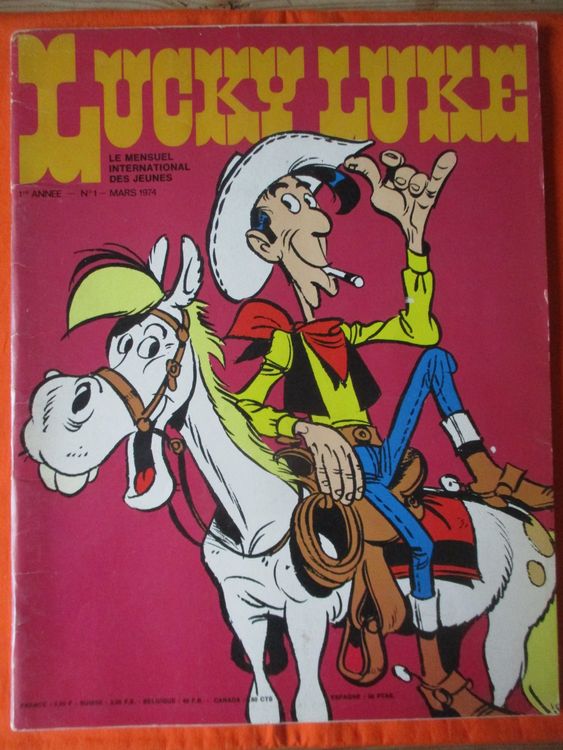 Comic Lucky Luke Nr 1 mit Poster | Kaufen auf Ricardo