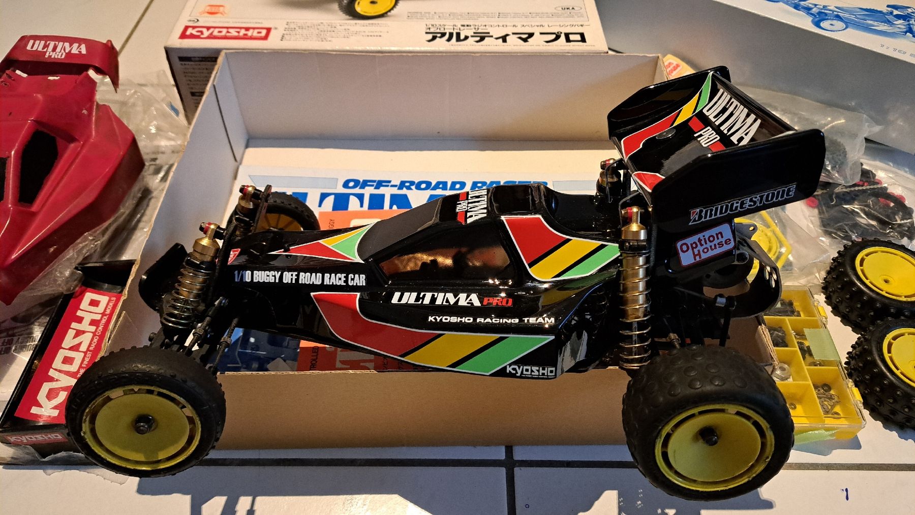 Kyosho Ultima Pro 1/10 Off-Road Racer Buggy, 1989 Vintage! (Gebraucht ...