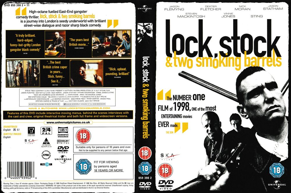 DVD - Lock, Stock and Two Smoking Barrels (ENG) (Gebraucht) in Langnau ...
