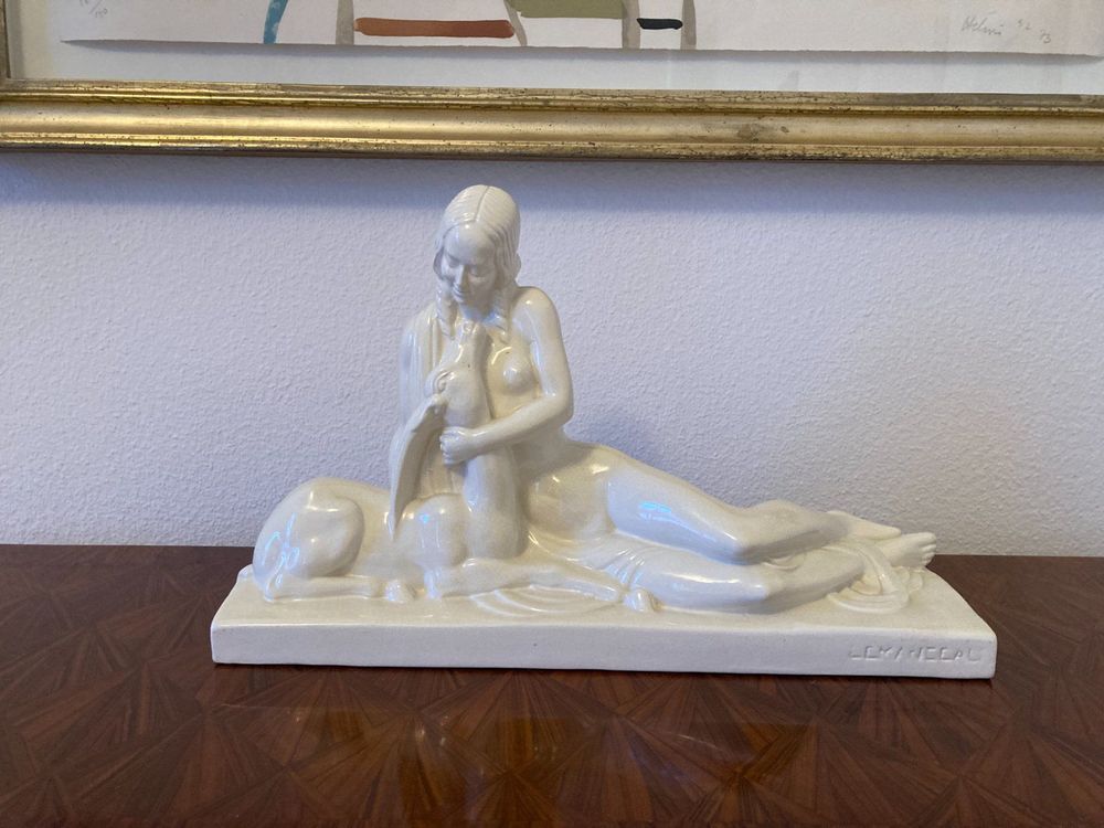 ART DECO KERAMIK CHARLES LEMANCEAU, ca. 1930, SIGNIERT, TOP! | Kaufen auf Ricardo