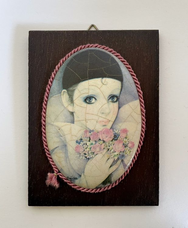 2 kleine Pierrot Bilder, Handarbeit, Unikate, 80er Jahre (Gebraucht) in ...