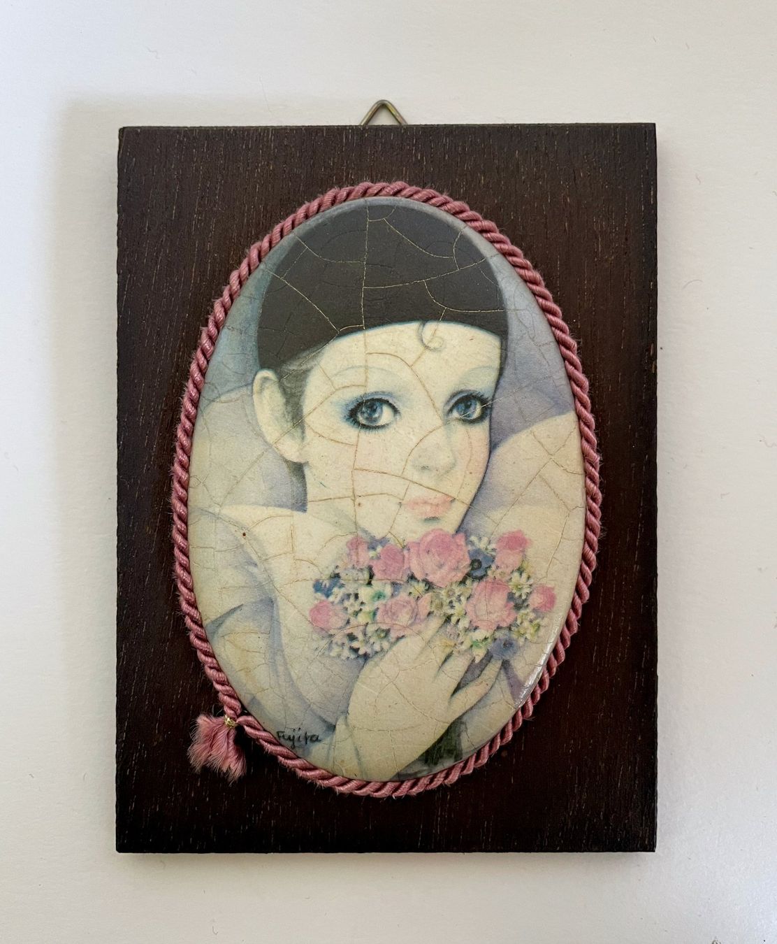 2 kleine Pierrot Bilder, Kunsthandwerk, Unikate, 80er Jahre (Gebraucht ...