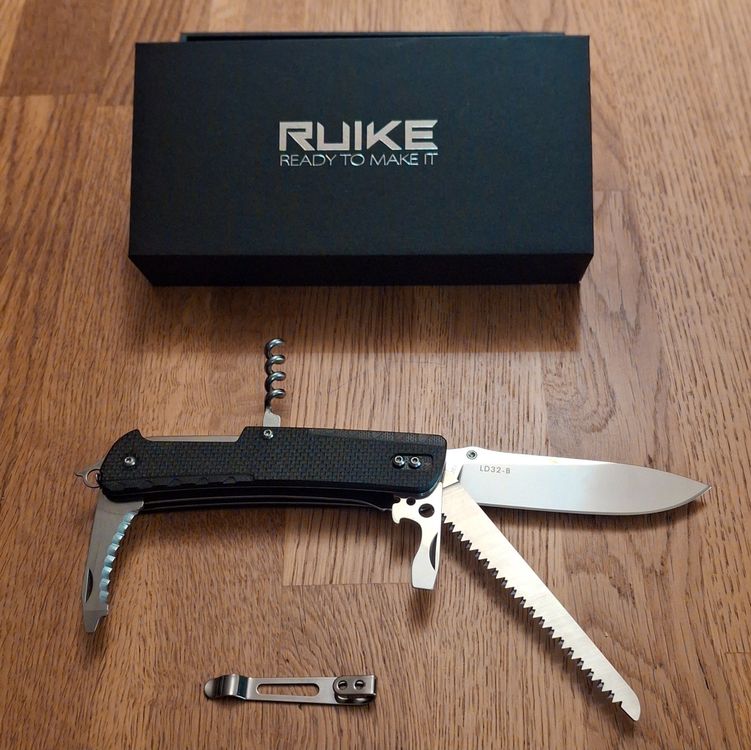 Ruike - Taschenmesser/Multitool LD32-B black (Neu (gemäss Beschreibung ...