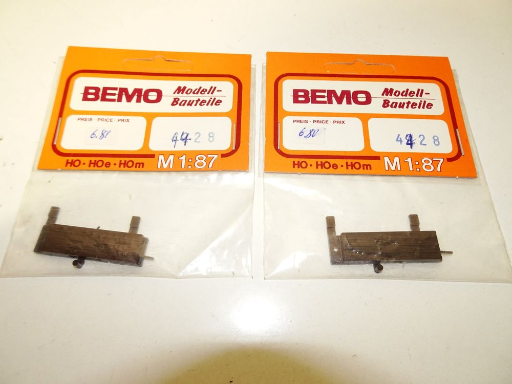 2 Bemo Weichenschalter Weichenhebel HOm 4428 (Neu (gemäss Beschreibung ...