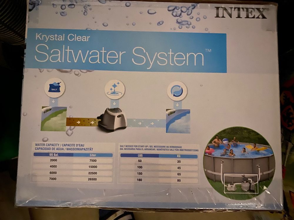 Saltwater System von Intex | Kaufen auf Ricardo