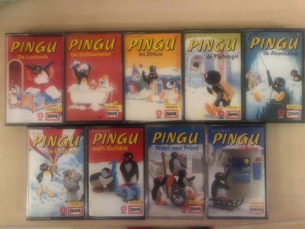 Kassetten / PINGU - Sammlung (Gebraucht) in Rümligen für CHF 38 – mit Lieferung auf Ricardo kaufen
