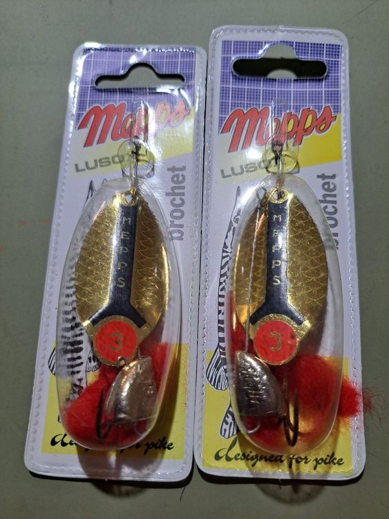 2 Mepps Lusox n° 3 or/ Gold | Kaufen auf Ricardo