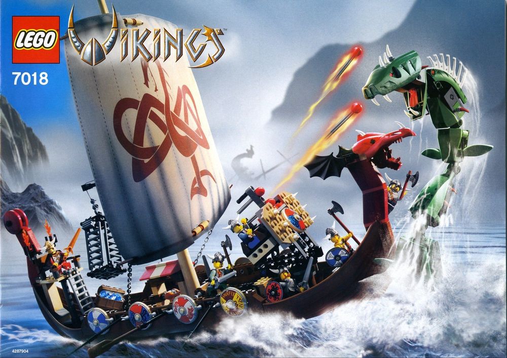 Lego 7018 Viking Ship vs. the Midgard Serpent | Kaufen auf Ricardo