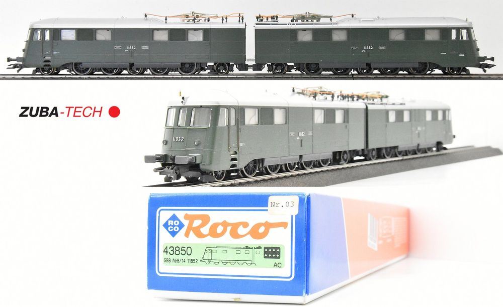Roco 43850 Ae 8/14 "Landi-Lok" der SBB, H0 WS Digital, OVP (Gebraucht ...