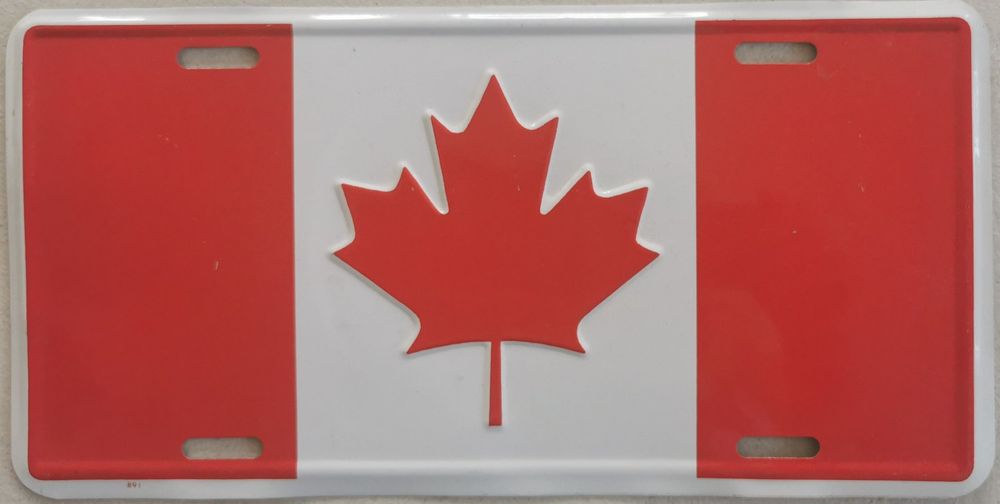 Canada Licence Plate Maple Leaf | Kaufen auf Ricardo