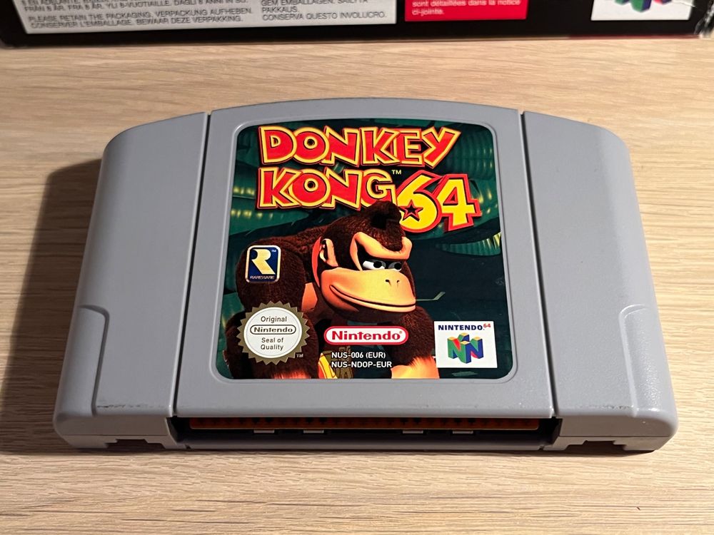 Donkey Kong 64 - Nintendo 64 N64 OVP PAL (Gebraucht) in St. Gallen für ...