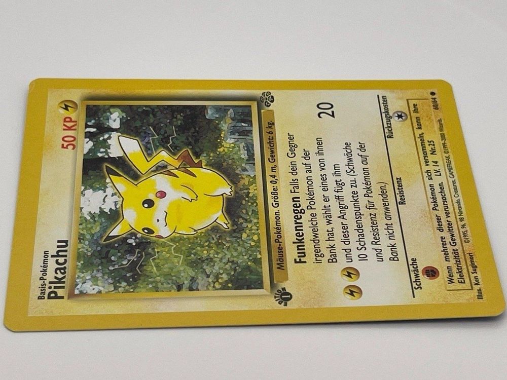 Pikachu 60/64 Pokémon Jungle 1.Edition | Kaufen auf Ricardo