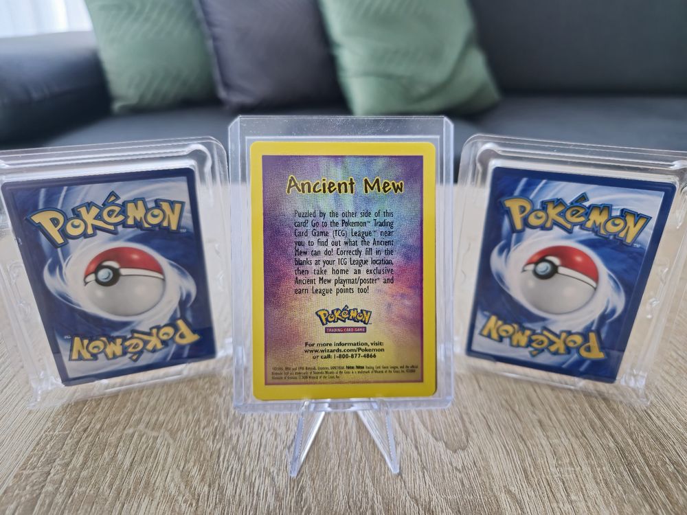 Pokemon Karten Ancient Mew, Pikachu Promo, Glurak Promo (Neu (gemäss ...