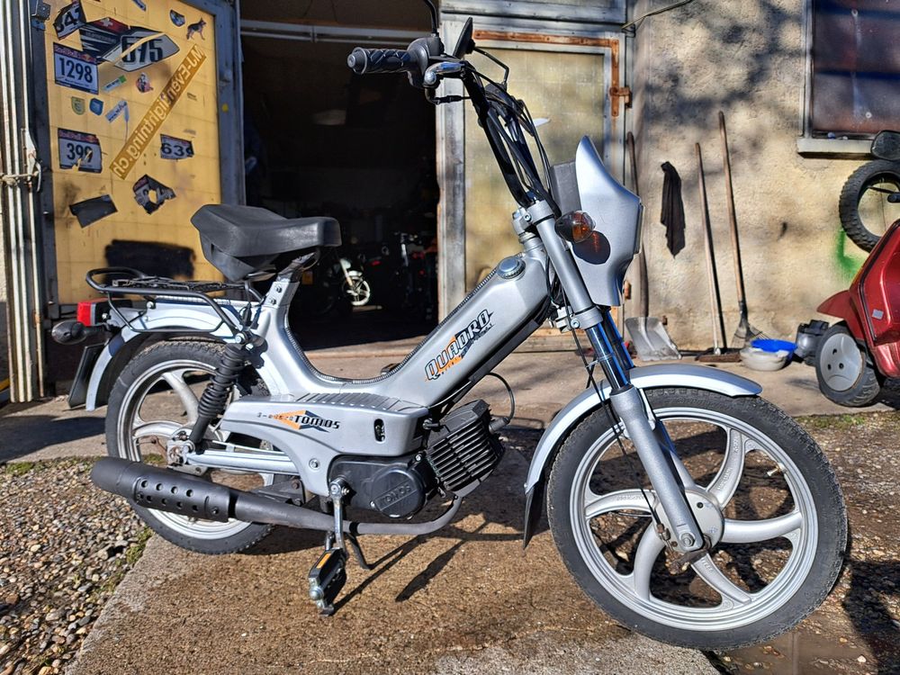 Tomos Quadro E-Start Blinker Mofa Töffli mit Ausweis (Gebraucht) in ...