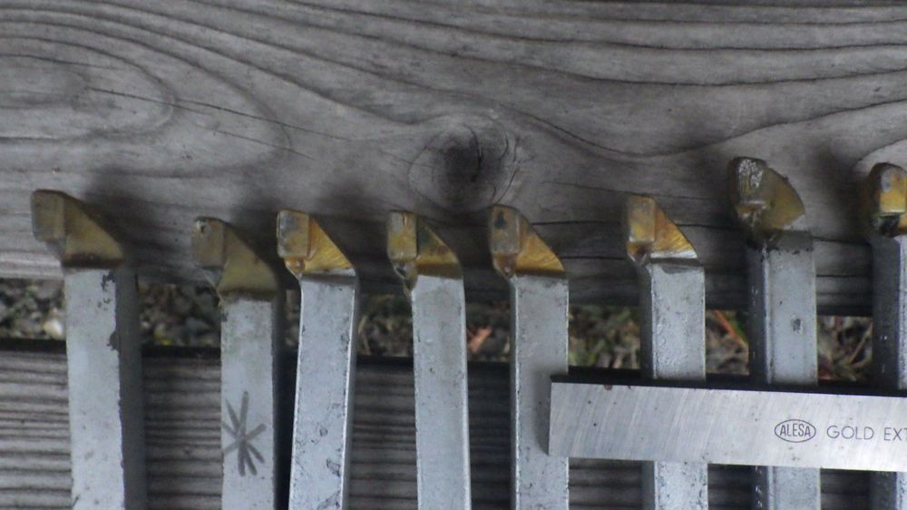 DREHSTÄHLE HM ABSTECHSTAHL ALESA HSS 18 SCHAUBLIN SCINTILLA (Neu ...