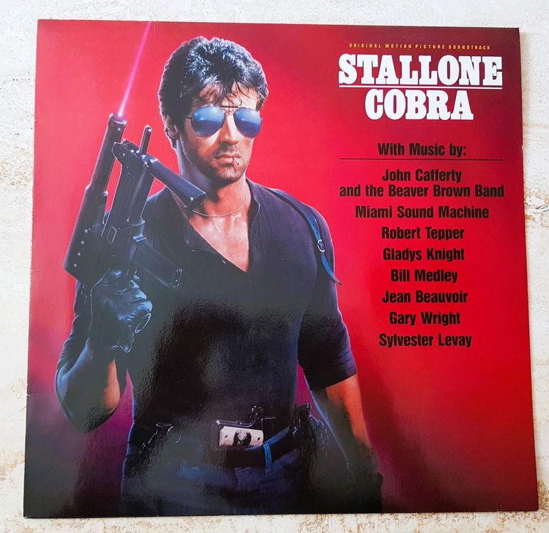 LP Stallone Cobra - Vinyl Soundtrack 80er Kult! (neuwertig) (Neu ...
