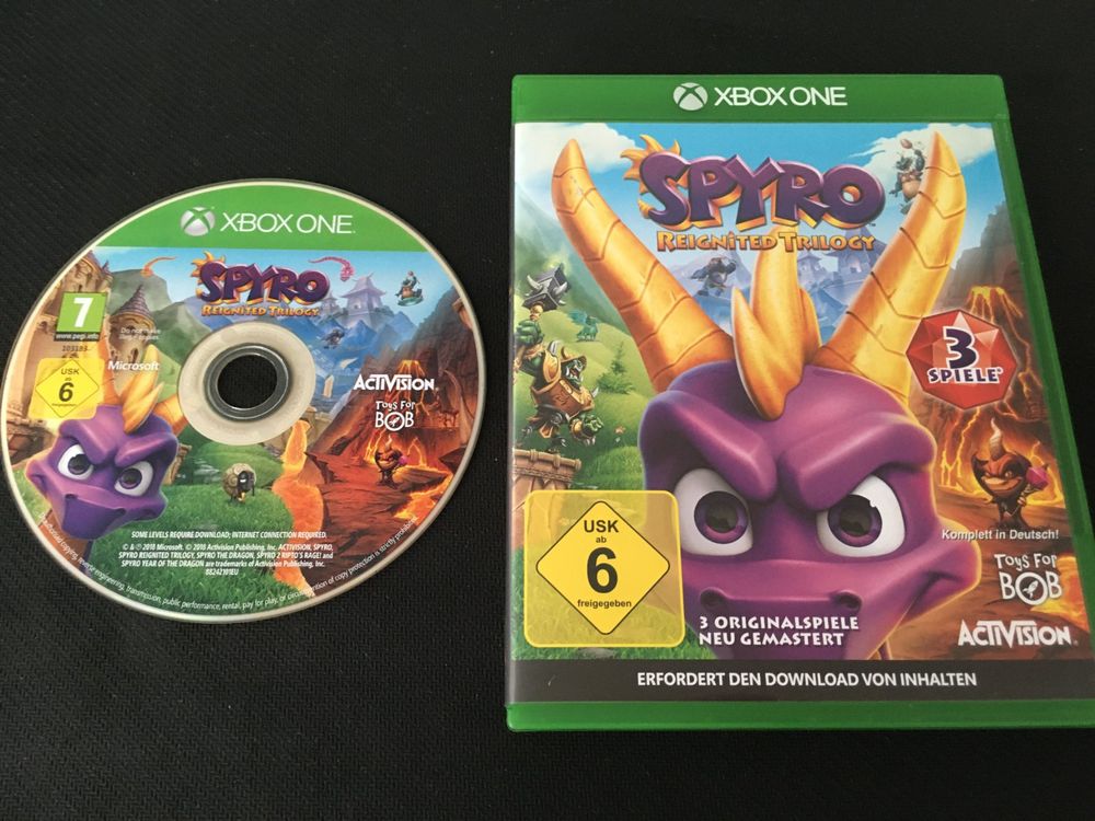 Spyro - Reignited Trilogy für Xbox One (Gebraucht) in St.Gallen für CHF ...