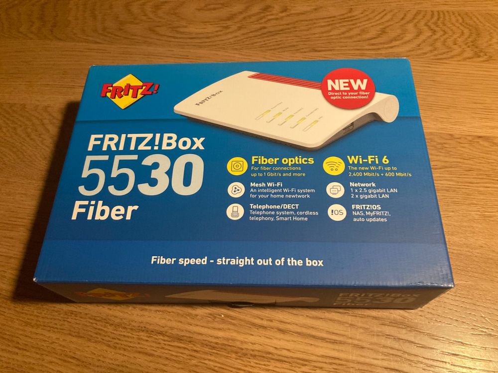 Fritz!Box 5530 Fiber WLAN-Router | Kaufen auf Ricardo