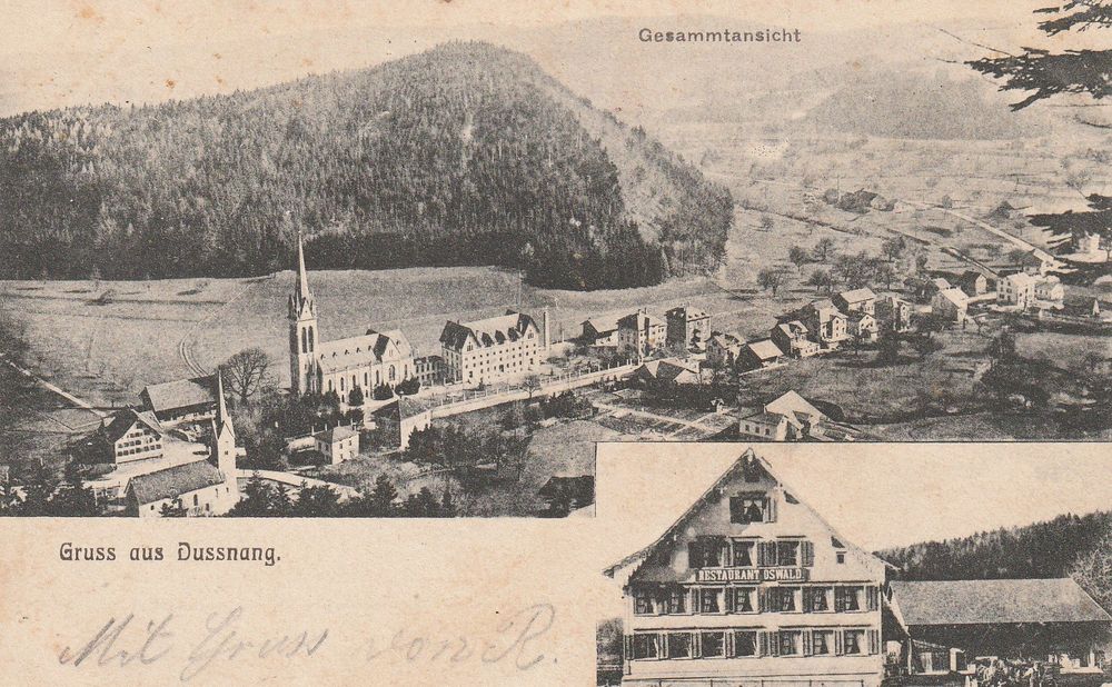 AK Gruss aus Dussnang. 1905 | Kaufen auf Ricardo