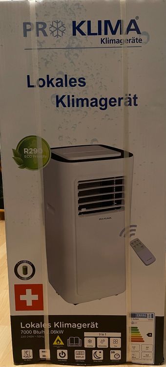 Pro Klima, Lokales Klimagerät 20 m² (Neu und originalverpackt) in für ...