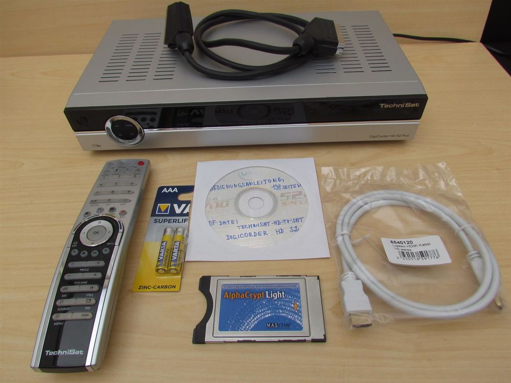 DigiCorder HD S2 plus 160GB & TWIN Tuner | Kaufen auf Ricardo