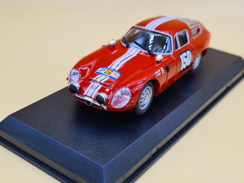 Best Alfa Romeo TZ1 Tour de France 1964 #150 rot 1:43 (Neu und ...