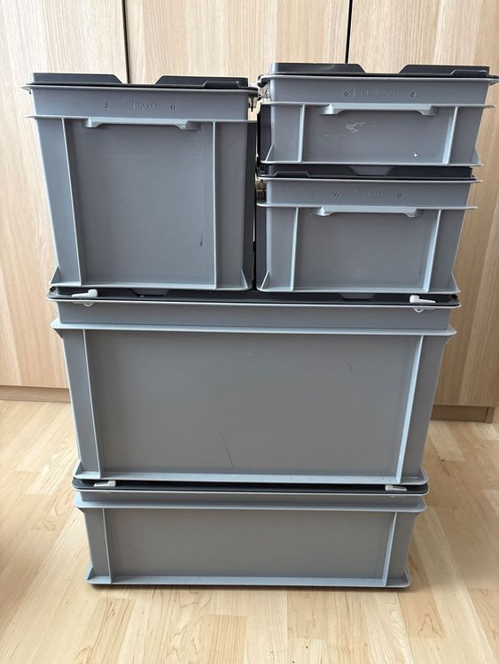 5x UTZ Rako Boxen, verschiedene Grössen, mit Deckel (Gebraucht) in ...