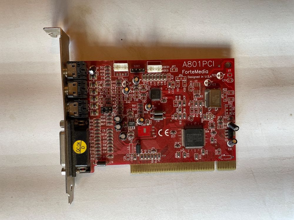 Carte pci audio fortemedia a801 pci (D'occasion) à moudon pour CHF 1 ...