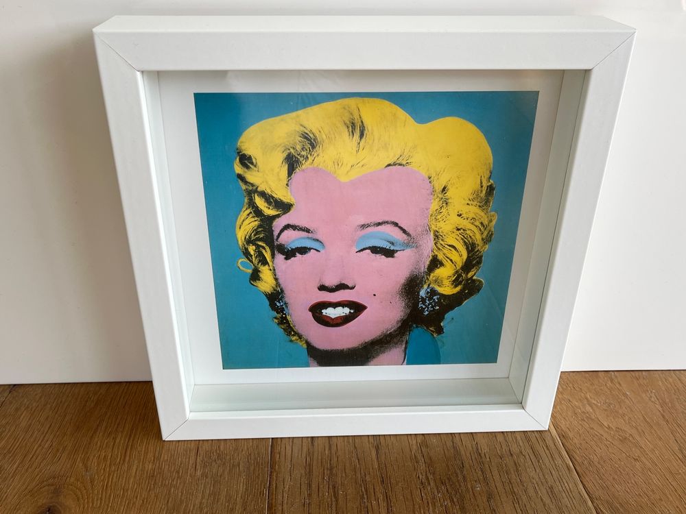 Marilyn Monroe / Andy Warhol gerahmt | Kaufen auf Ricardo