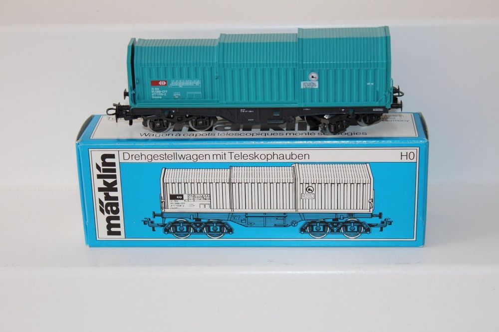 MÄRKLIN N°4687 DREHGESTELLWAGEN (Neu und originalverpackt) in Ipsach ...