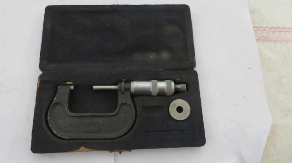 Micrometer antik Firma Mauser (evtl. Waffenfabrik?)25-50mm | Kaufen auf ...