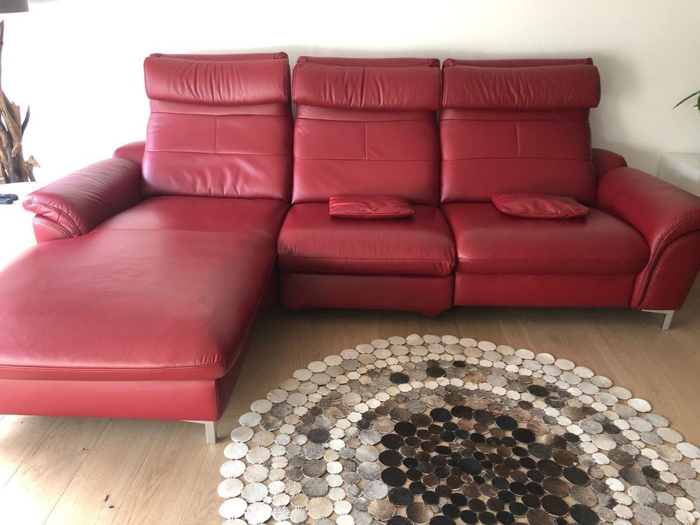 Ledersofa mit Relaxfunktion | Kaufen auf Ricardo