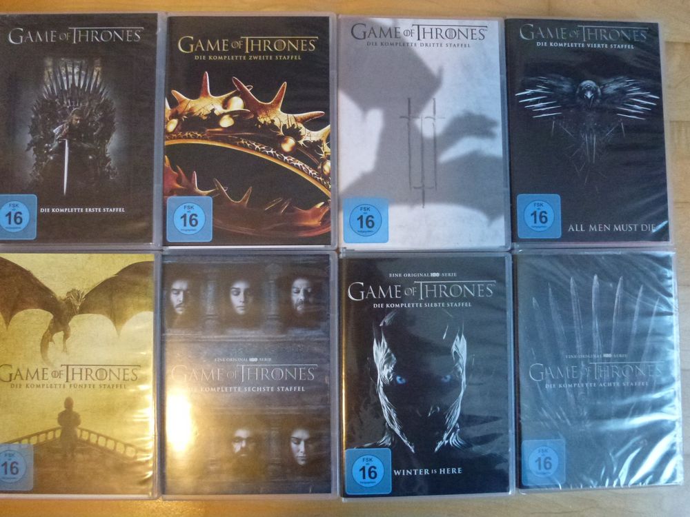 Game of Thrones - Staffel 1-8 Komplette Serie (DVD) | Kaufen auf Ricardo