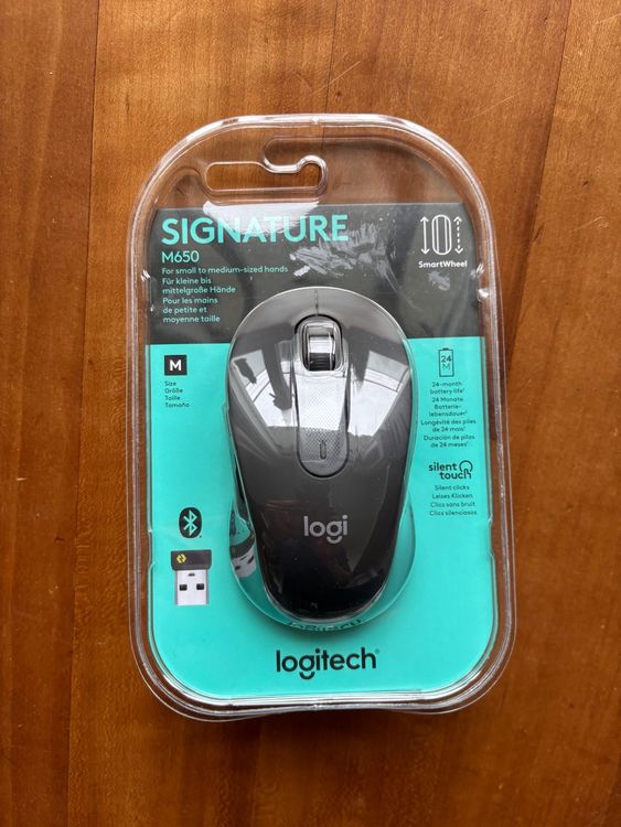 Logitech Computermaus M650 Wireless, schwarz | Kaufen auf Ricardo