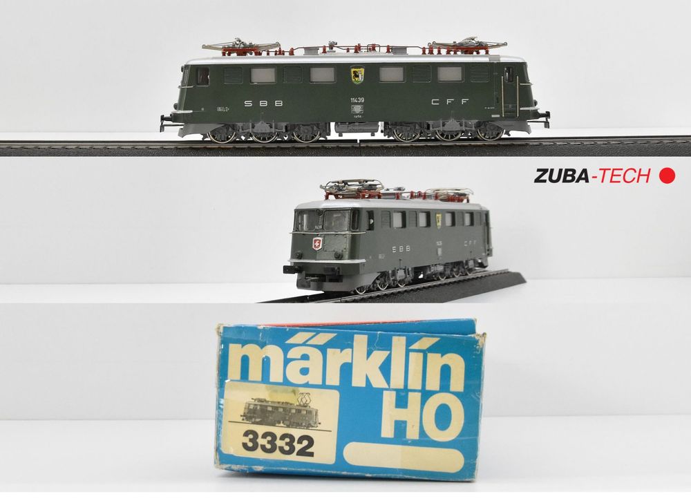 Märklin Hamo 3332 E-Lok Ae 6/6 Schaffhausen SBB H0 GS OVP (Gebraucht ...