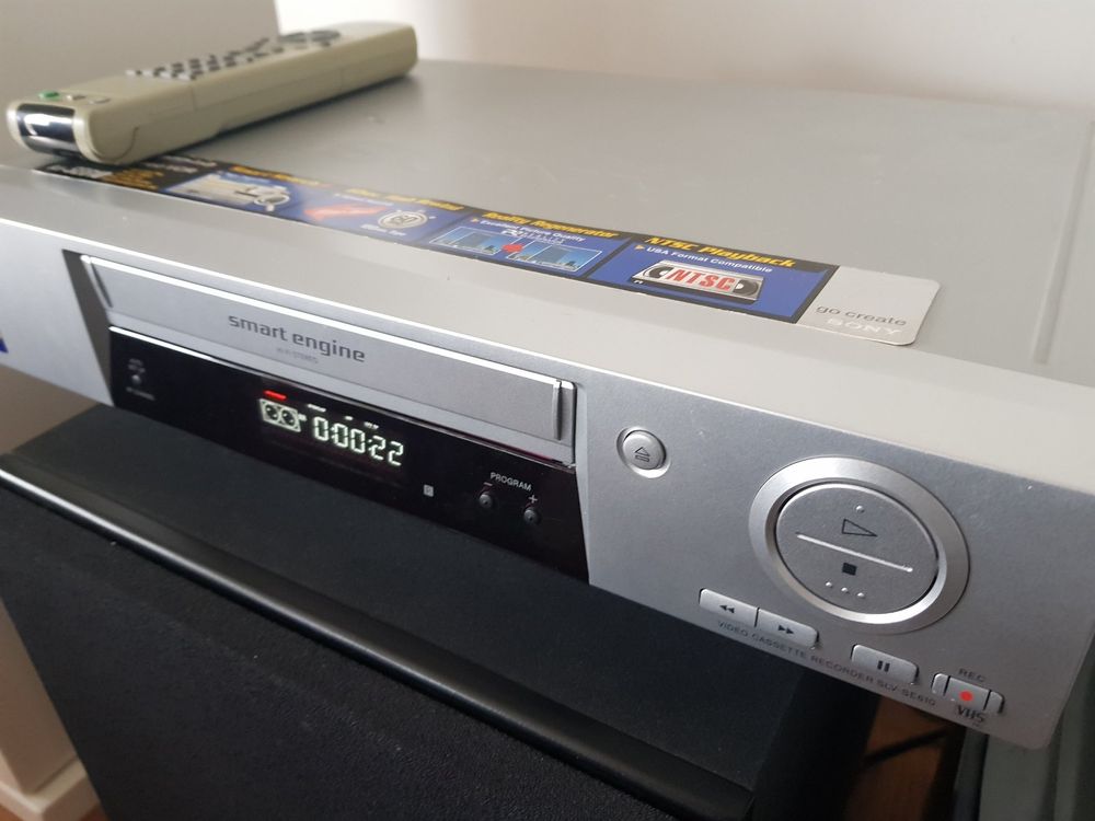 Sony Hi-Fi Smart Engine VHS Videorecorder (SLV-SE610) (Gebraucht) in ...