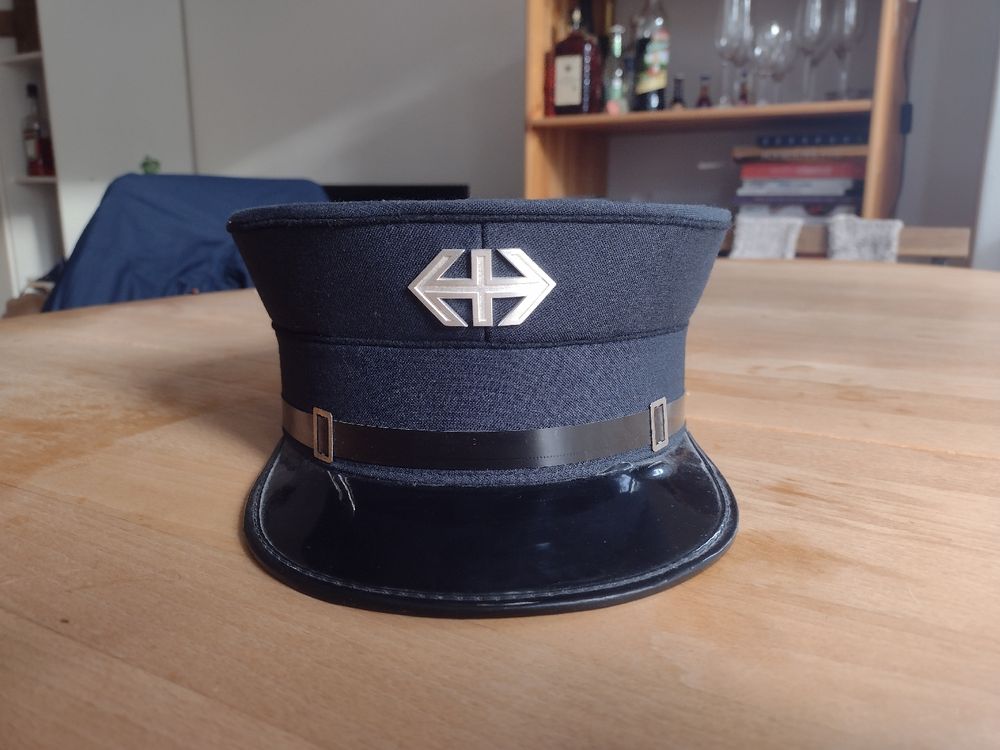 Vintage SBB Train Conductor Hat Uniform Cap Schweiz Swiss (Gebraucht ...