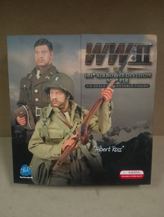 WWII US Army 101st Airborne Albert Ross in 1/6 DID A80048 (Neu und ...