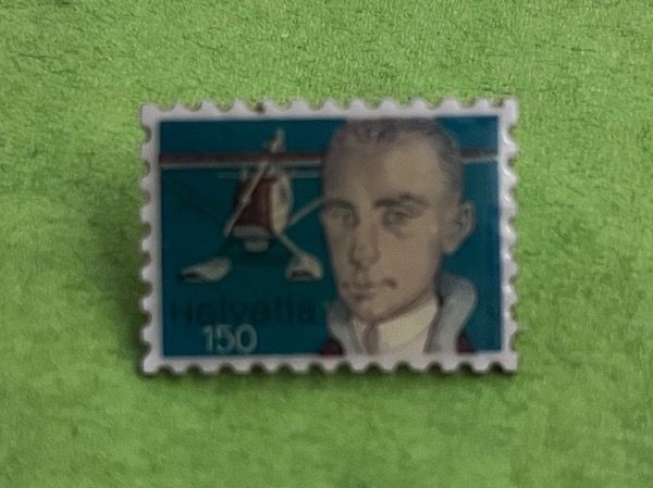 Briefmarken Helvetia Schweiz 🇨🇭 Pin (D'occasion) à Itingen pour CHF 3 ...