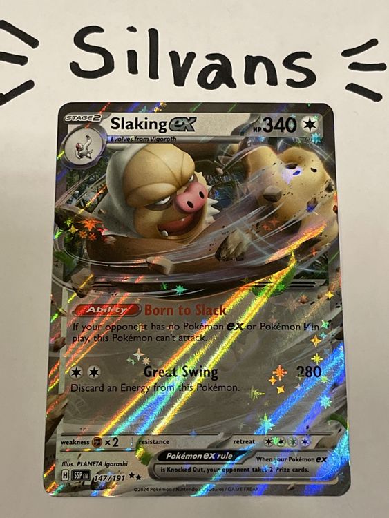 Slaking ex 147/191 Surging Sparks Englisch | Kaufen auf Ricardo