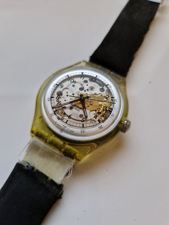 Swatch Automatic Velvet SAK130 (Erstauflage) 1996 rar selten | Kaufen auf Ricardo