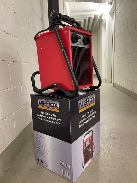 Merox Industrieheizlüfter 2000 W | Kaufen auf Ricardo